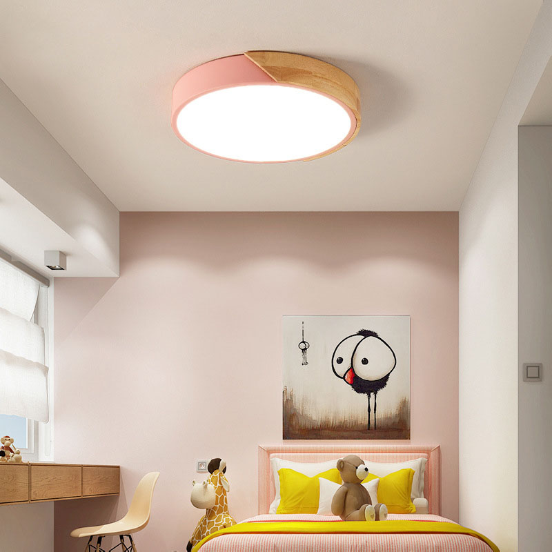 LED Deckenleuchte, 24W 5CM LED Flurlampe, Runde Deckenlampe Wohnzimmer ...